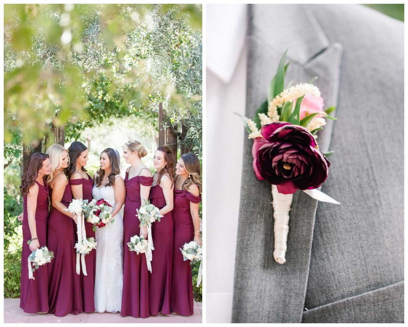 Bordowy kolor przewodni ślubu i wesela - Blog ślubny